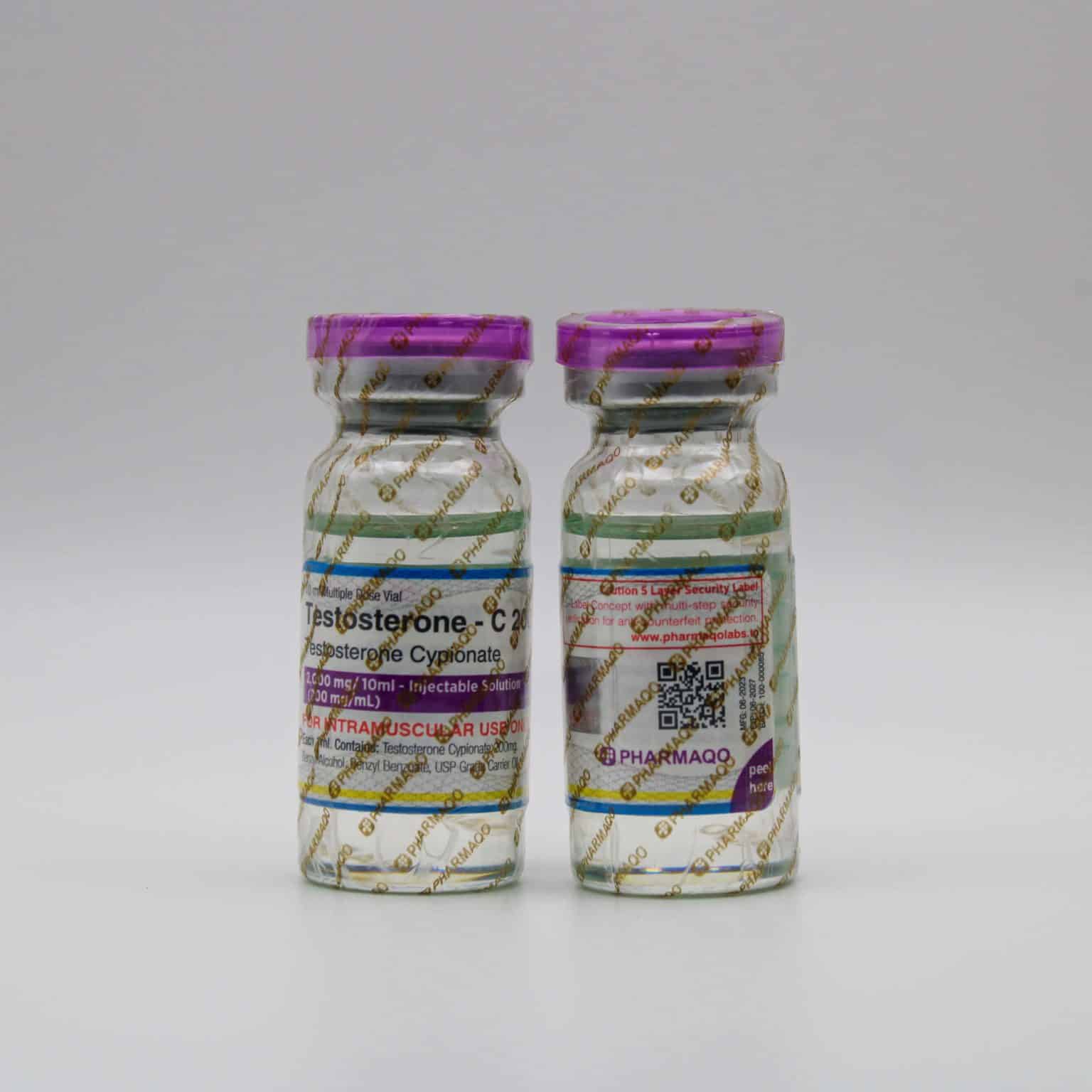 Testex C - Testosterone Cypionate 200mg/ml - 10ml vial - Pharmaqo Labs ...